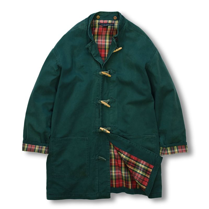 【ビンテージ】【BIRCH BROS】【緑】【チェック裏地】【トグル付きコート】【ダッフルコート】【サイズM】 千葉県八千代市勝田台の古着屋 ...
